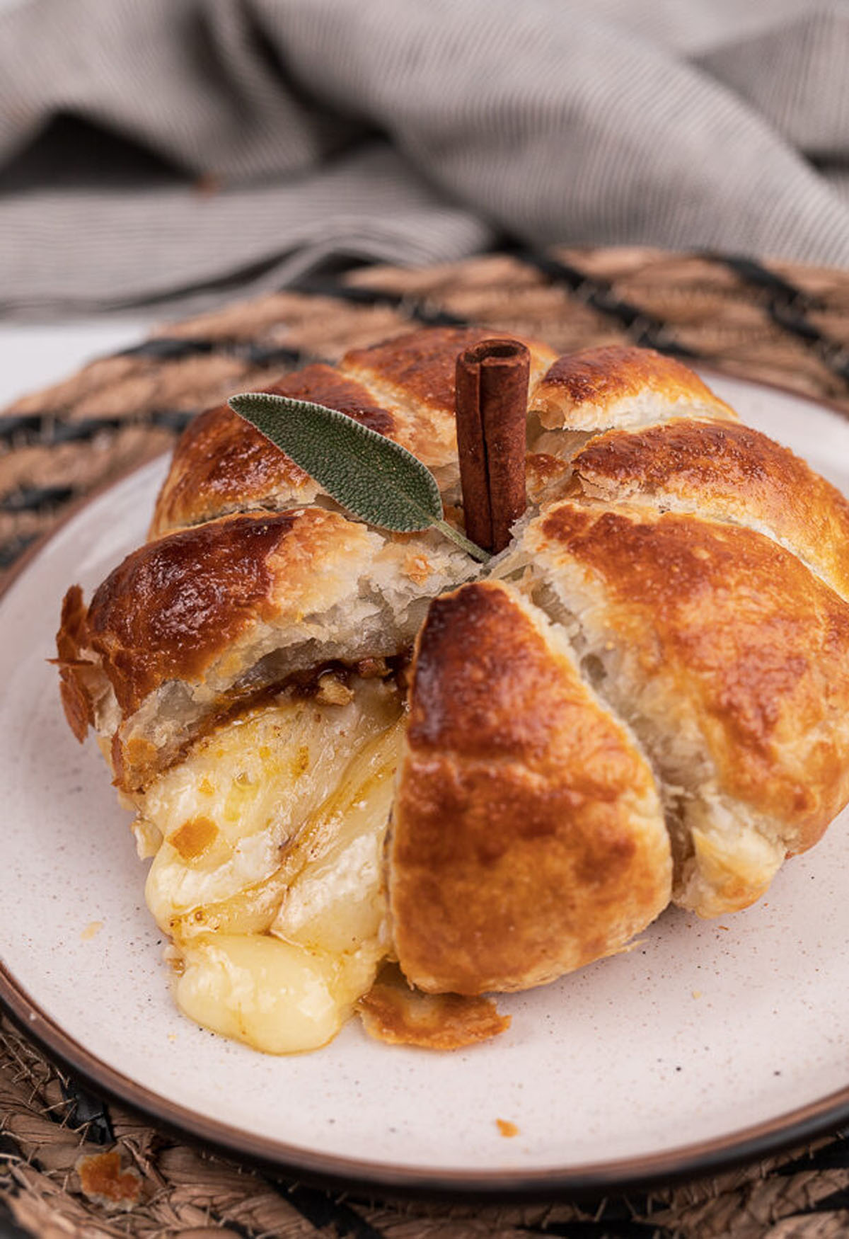 Baked Pumpkin Brie - Wright Family Table